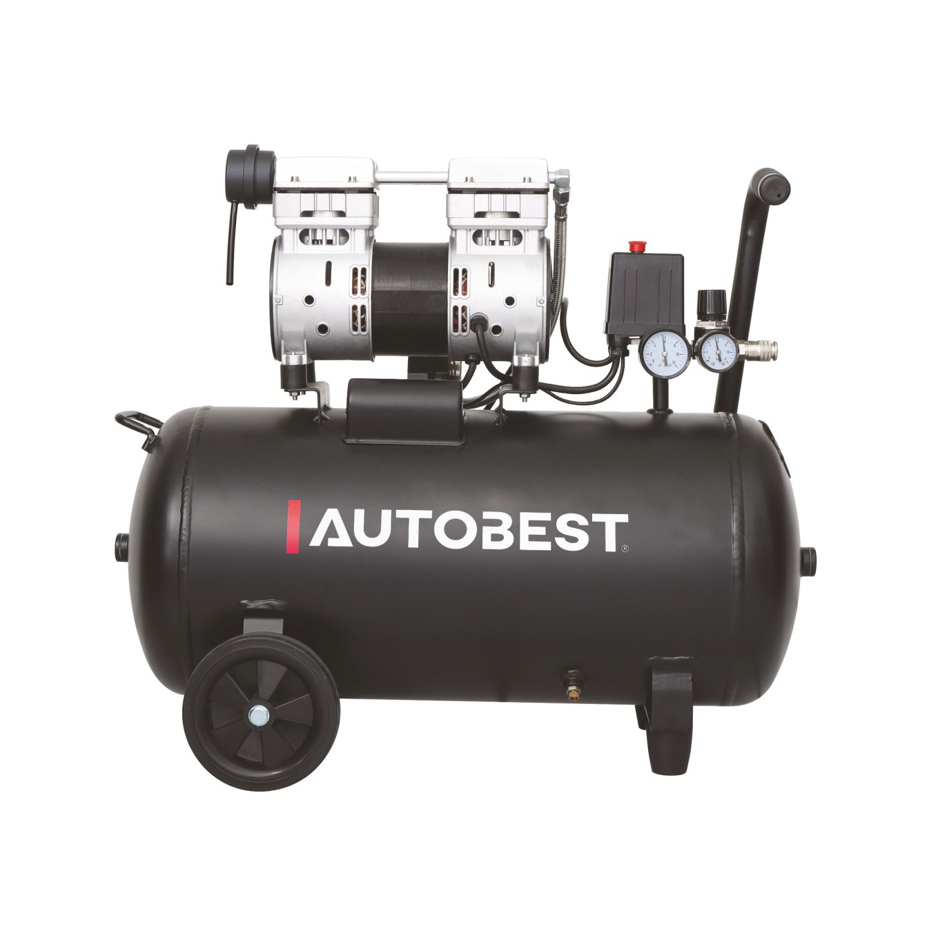 Compresseur d'air Bicylindre silencieux 50L - Autobest | Formula Detailing